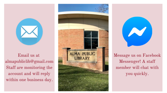 Alma Public Library: Home Page
