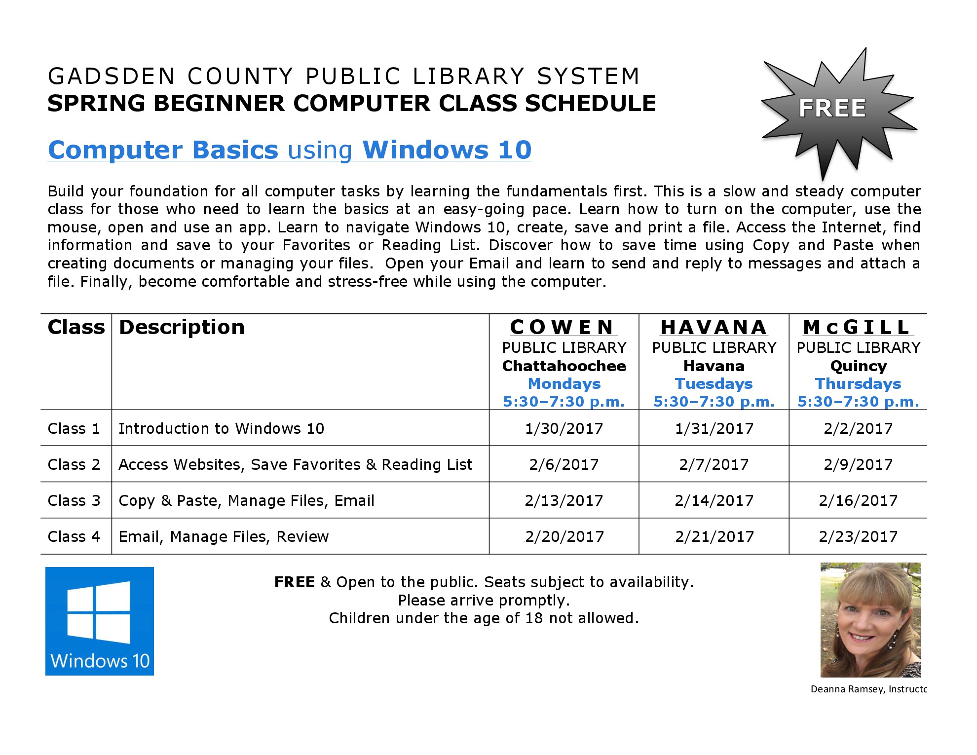 Gadsden County Public Library: Home Page