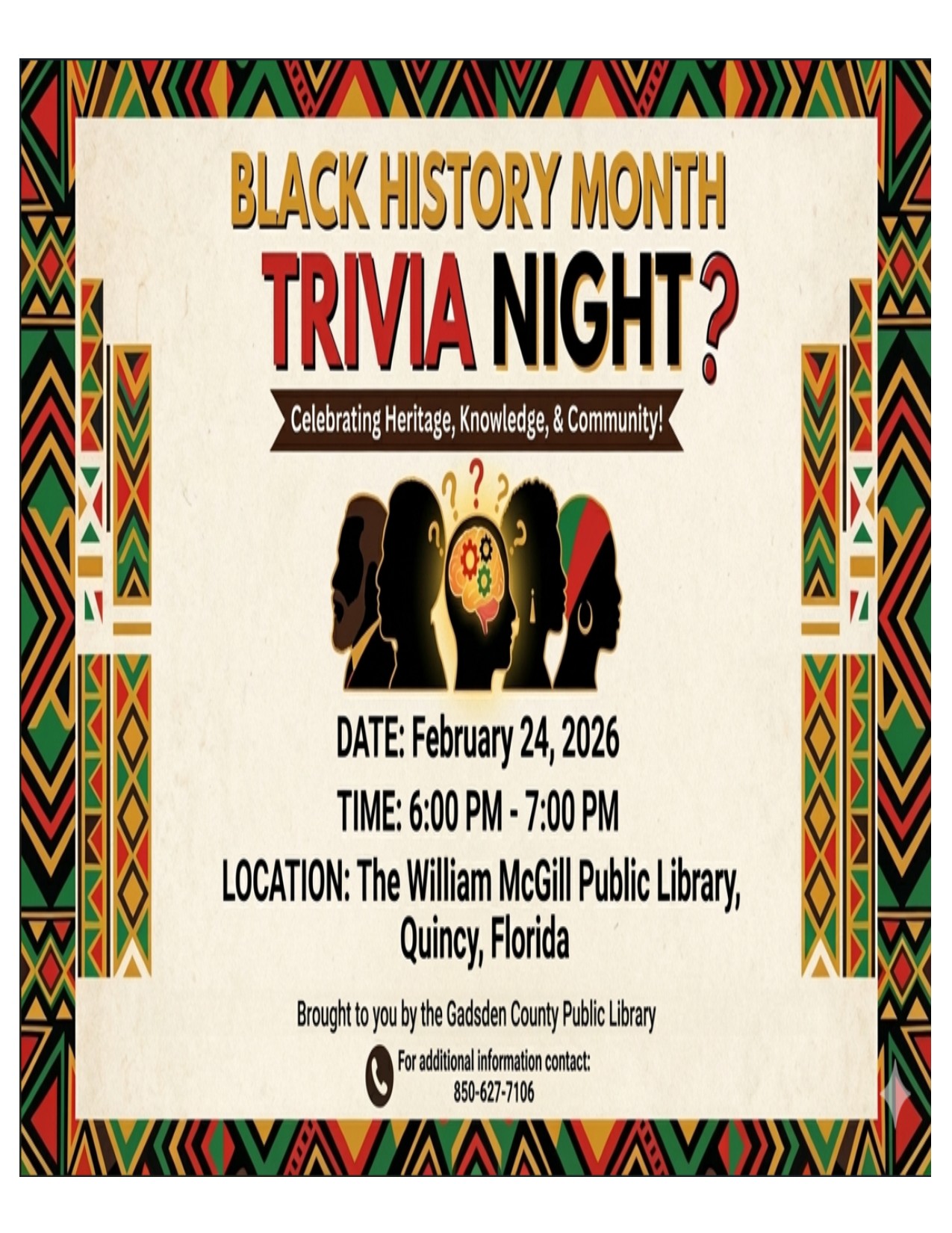 Gadsden County Public Library: Home Page