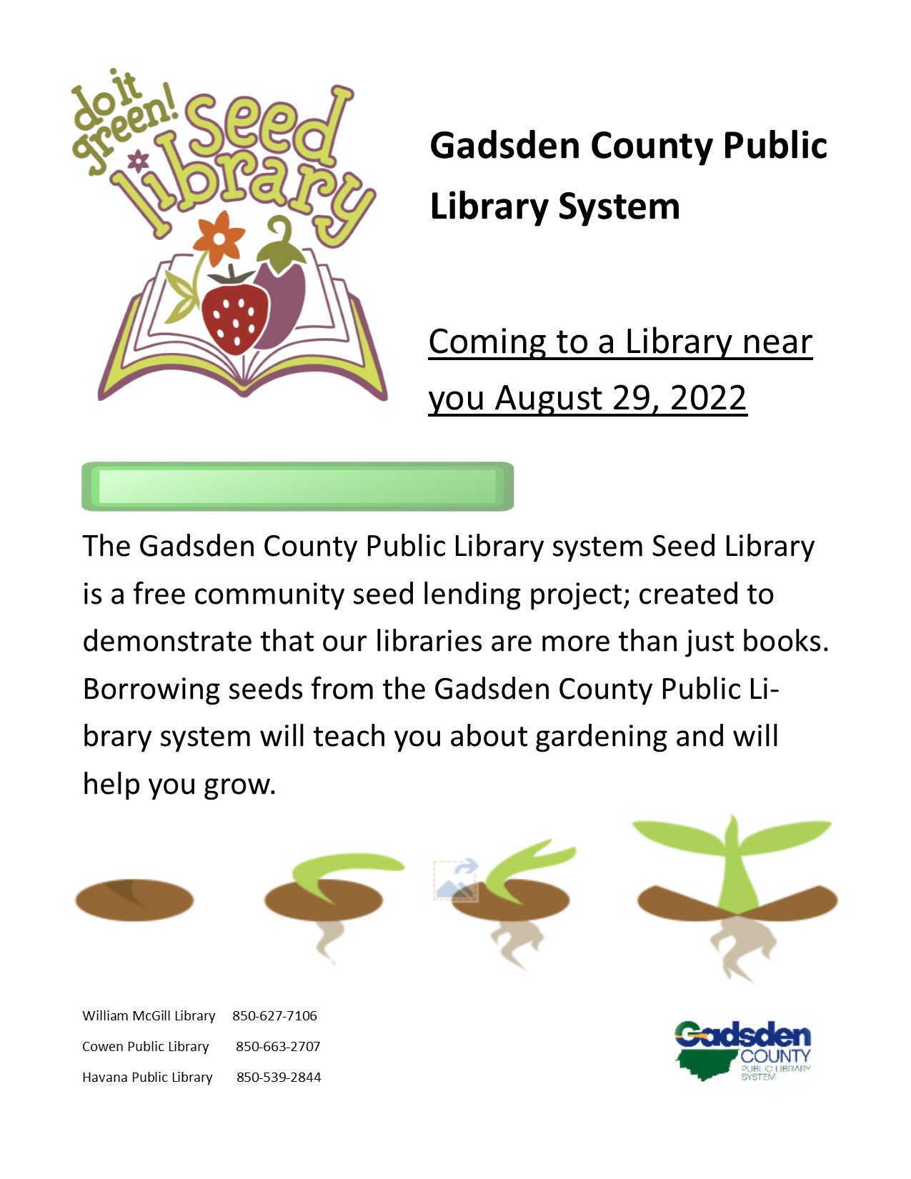 Gadsden County Public Library: Home Page